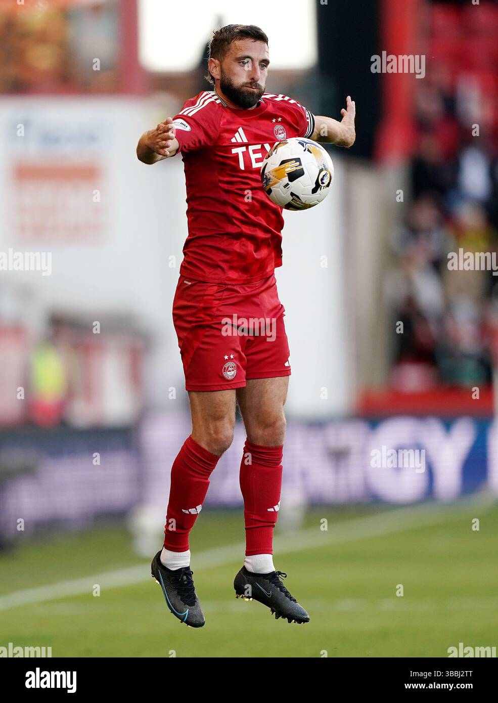 Aberdeen's Graeme Shinnie during the William Hill Premiership match at ...