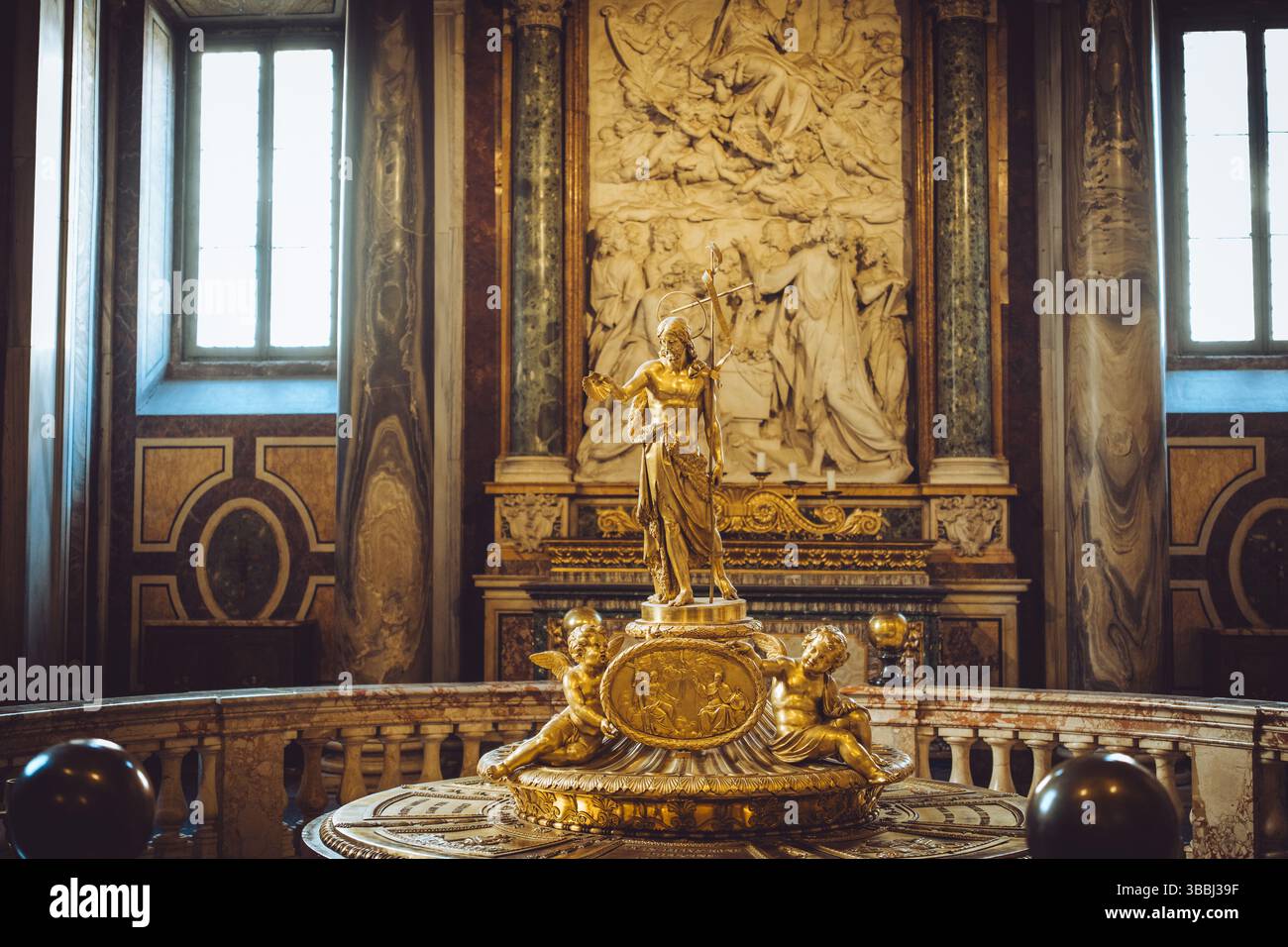 Vatican, March 15th - St. John Baptist, Baptismal Font, Papal Basilica ...