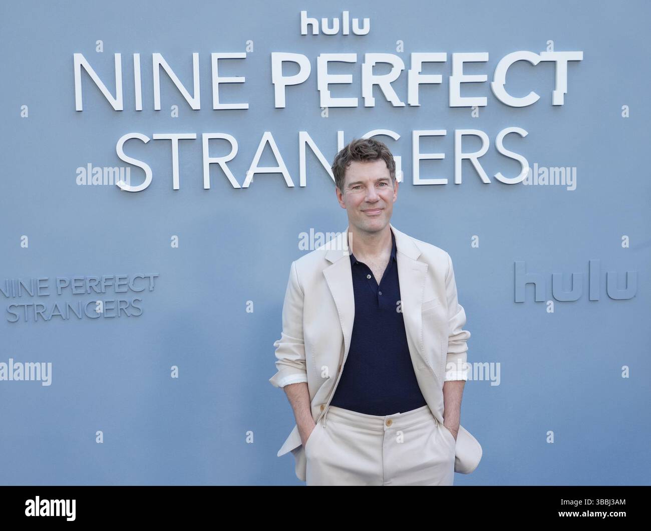 Los Angeles, USA. 15th May, 2025. Per Saari arrives at the Hulu's NINE ...