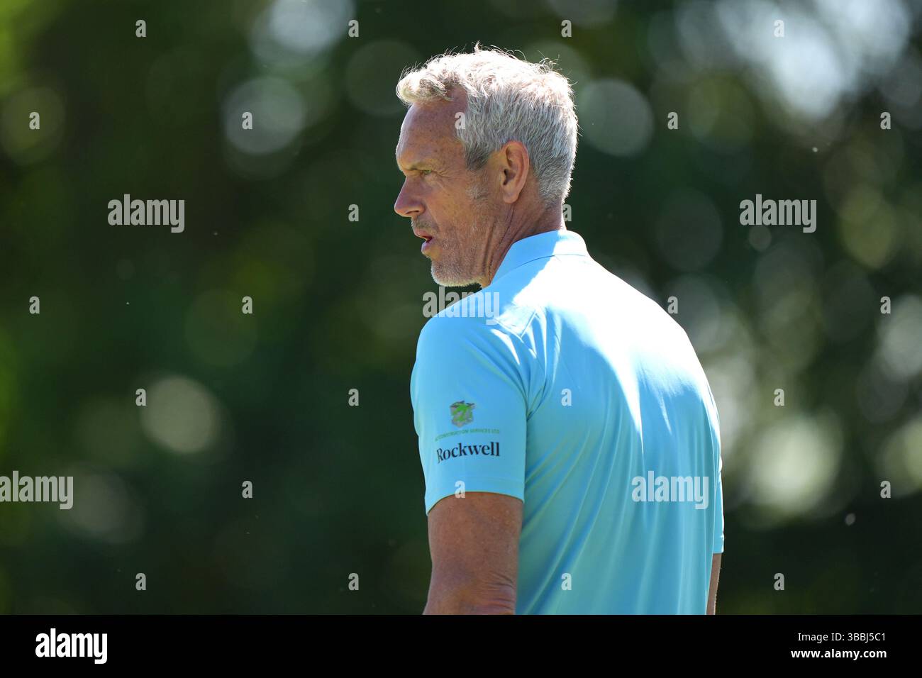 Mark Foster during the Mike Tindall Celebrity Golf Classic at the ...