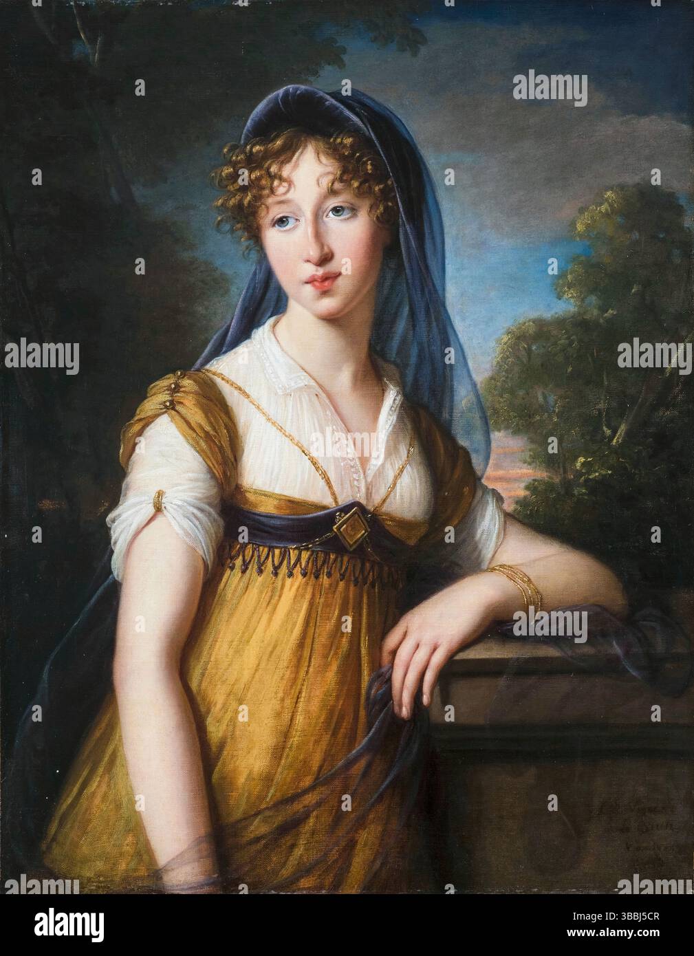 Elisabeth Vigee Le Brun, Portrait of a Woman, possibly Anne Catherine ...