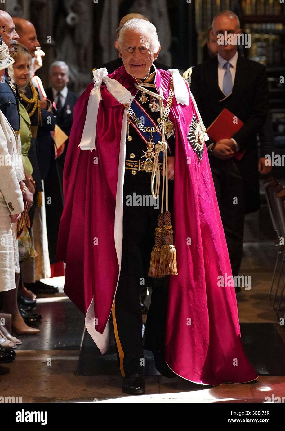 King Charles III, Sovereign Head of the Most Honourable Order of the ...