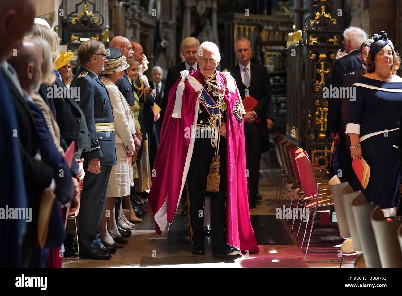 King Charles III, Sovereign Head of the Most Honourable Order of the ...