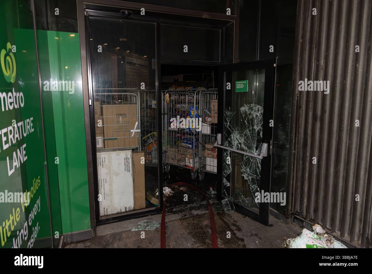 Melbourne, Australia. 16th May, 2025. The rear entrance to the ...