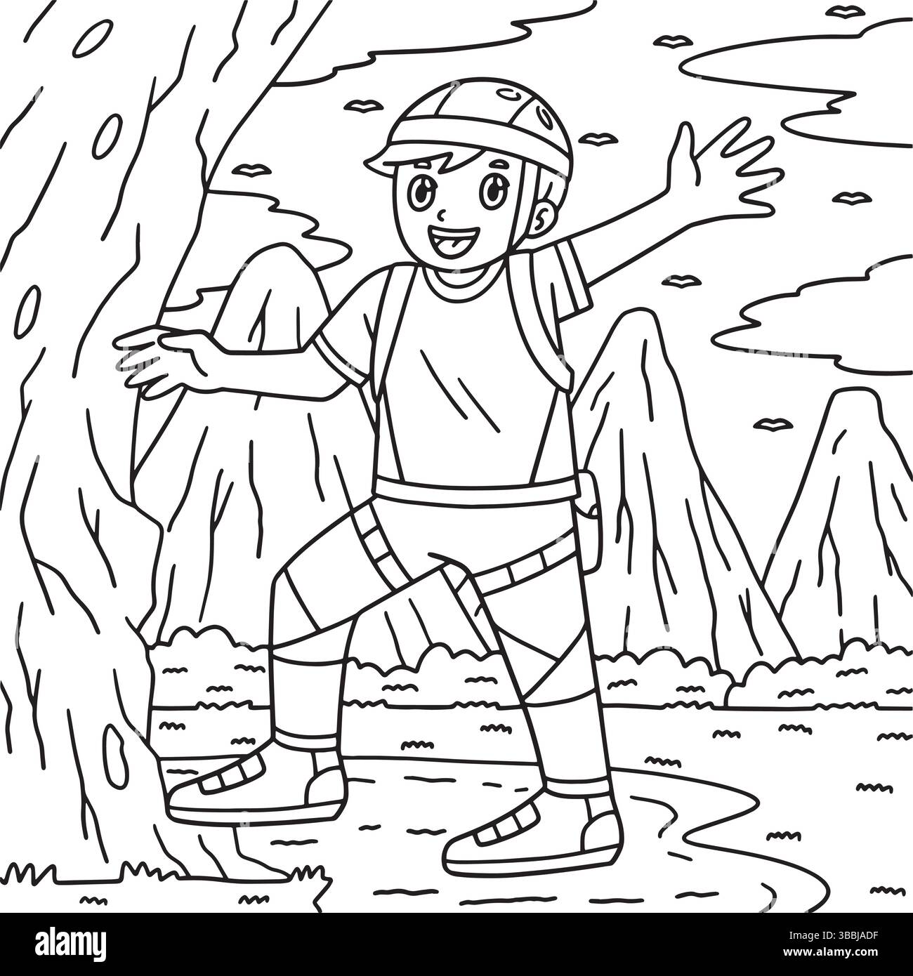 Indoor bouldering climbing wall Cut Out Stock Images & Pictures - Alamy