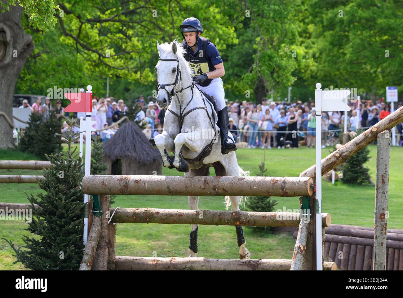 Badminton, UK. 10th May, 2025. Badminton Horse Trials - Cross Country ...