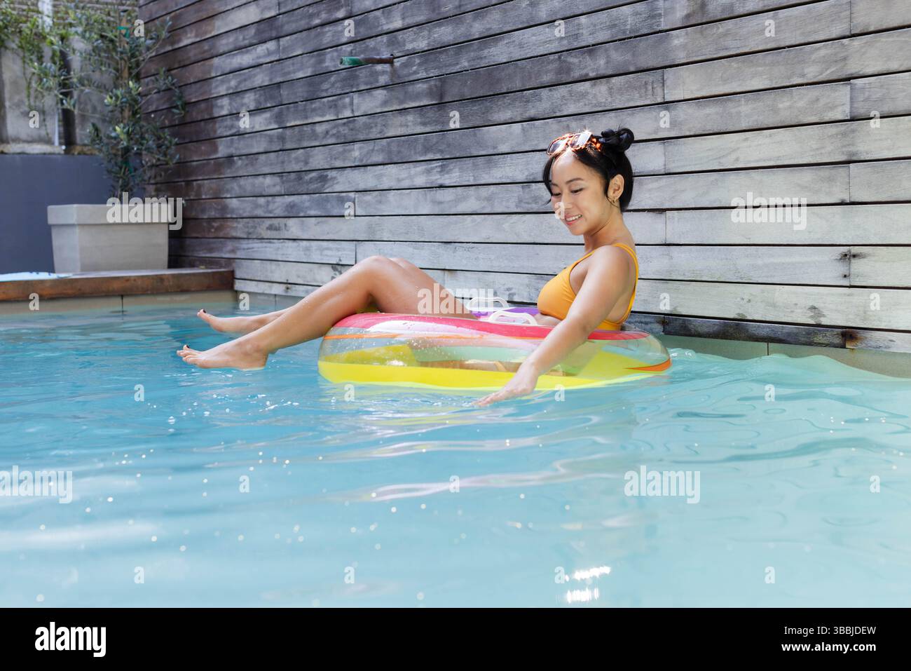 Asian woman in bikini hi-res stock photography and images - Alamy