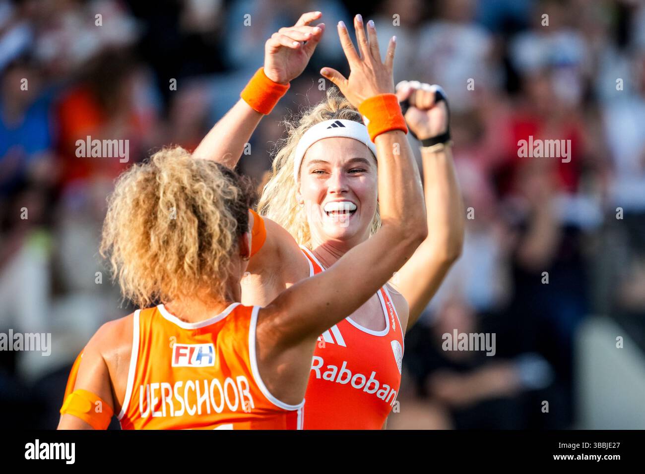 AMSTERDAM, NETHERLANDS - JUNE 28: Yibbi Jansen of the Netherlands ...