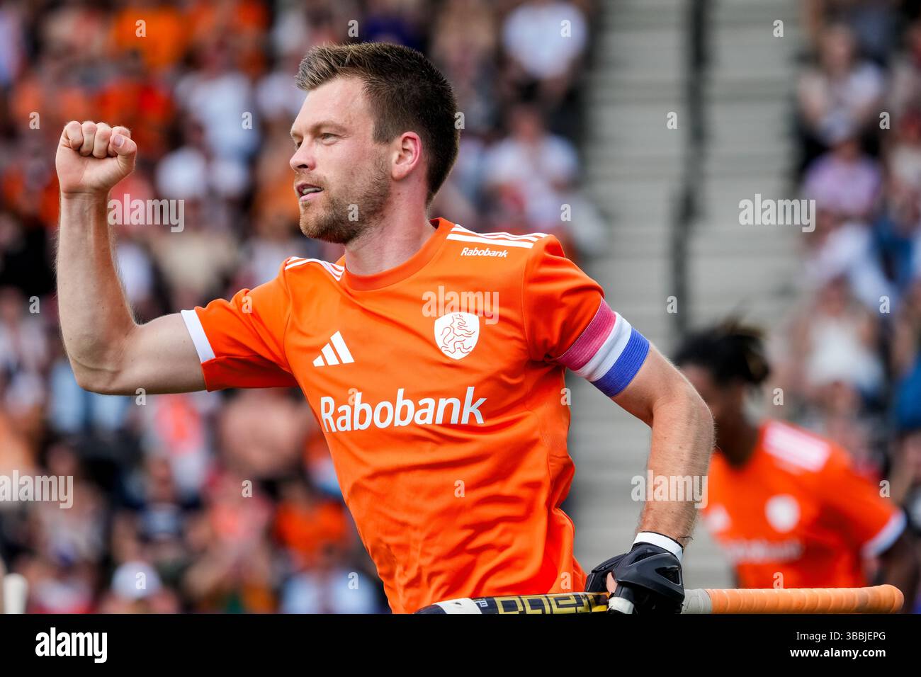 AMSTERDAM, NETHERLANDS - JUNE 30: Thierry Brinkman of the Netherlands ...