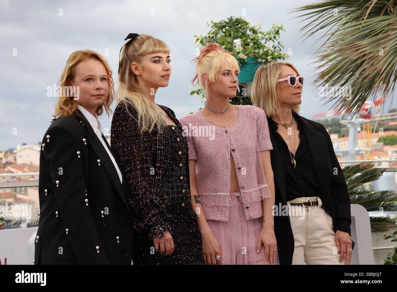 Cannes, France. 16th May, 2025. Thora Birch, Imogen Poots, Director ...