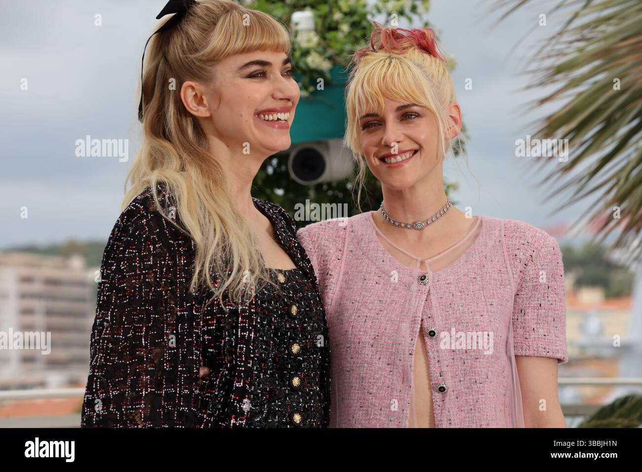 Cannes, France. 16th May, 2025. Imogen Poots and Director Kristen ...