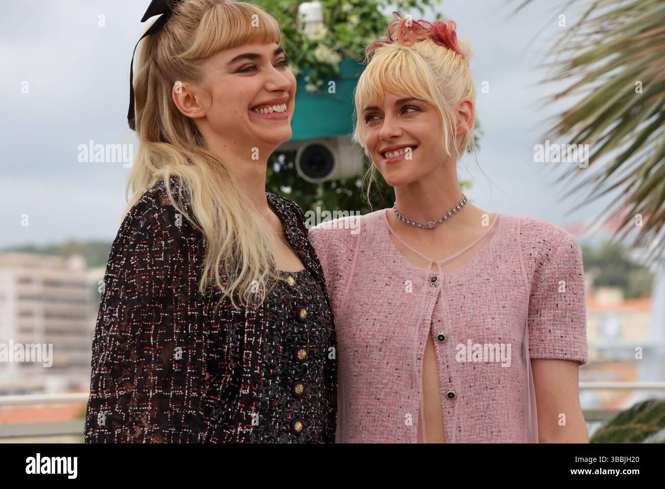 Cannes, France. 16th May, 2025. Imogen Poots and Director Kristen ...