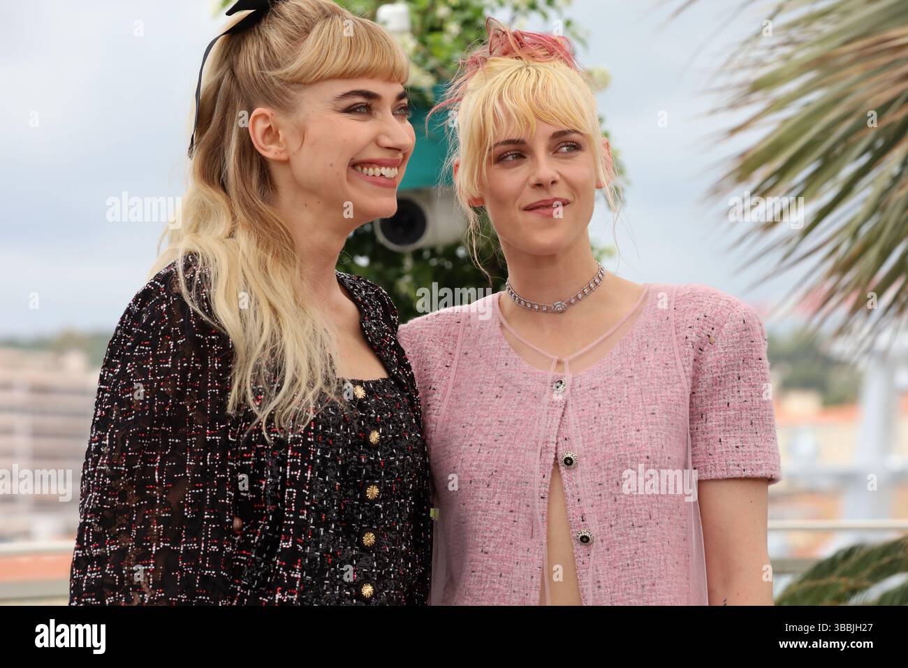 Cannes, France. 16th May, 2025. Imogen Poots and Director Kristen ...