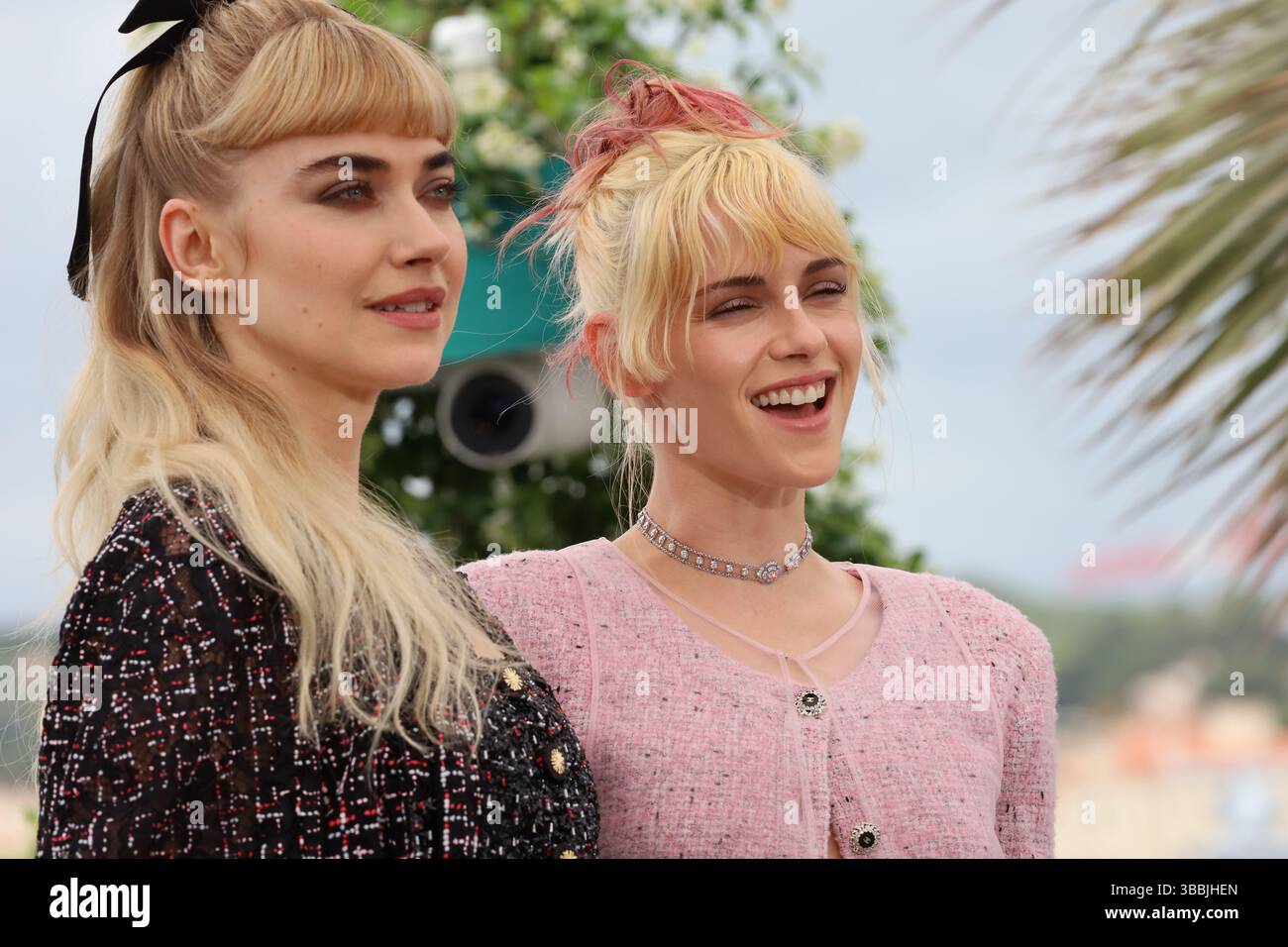 Cannes, France. 16th May, 2025. Imogen Poots and Director Kristen ...