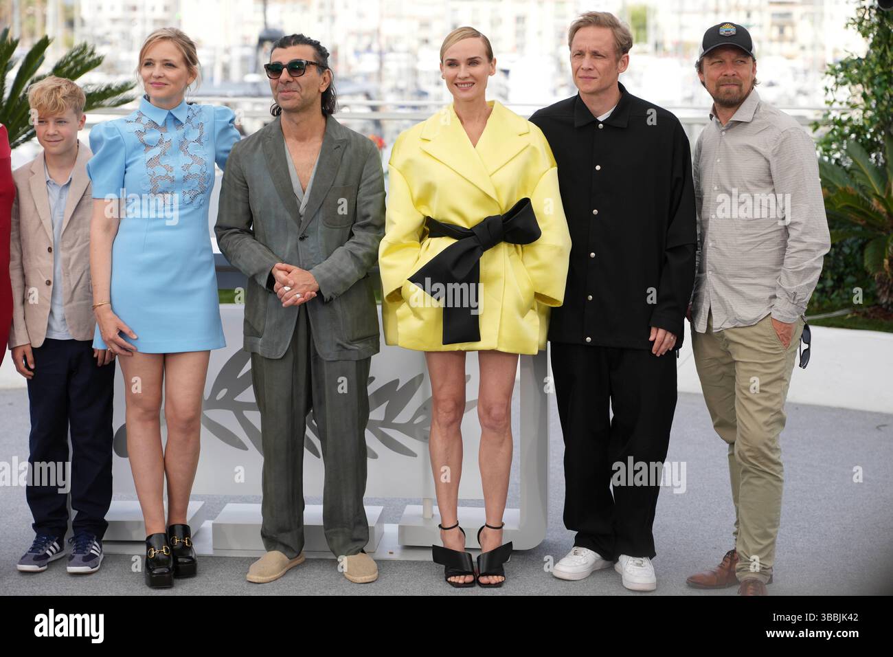 Jasper Billerbeck, from left, Laura Tonke, director Fatih Akin, Diane Kruger, Matthias ...