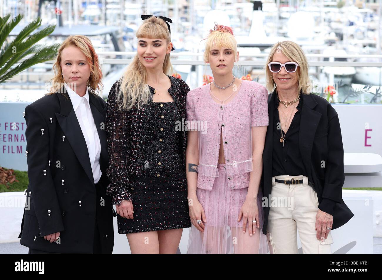 Cannes, France. 16th May, 2025. Thora Birch, Imogen Poots, Kristen ...