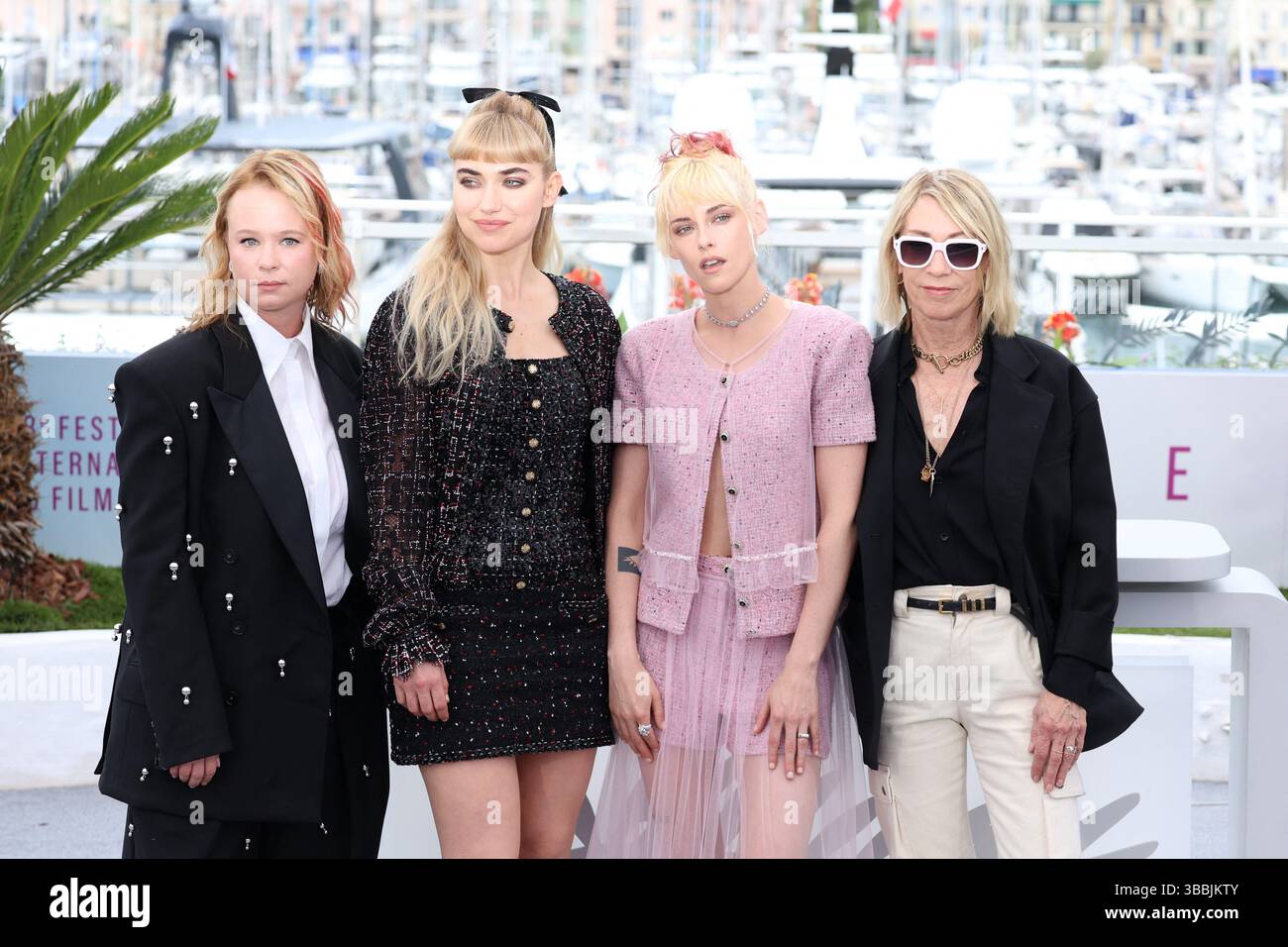 Cannes, France. 16th May, 2025. Thora Birch, Imogen Poots, Kristen ...