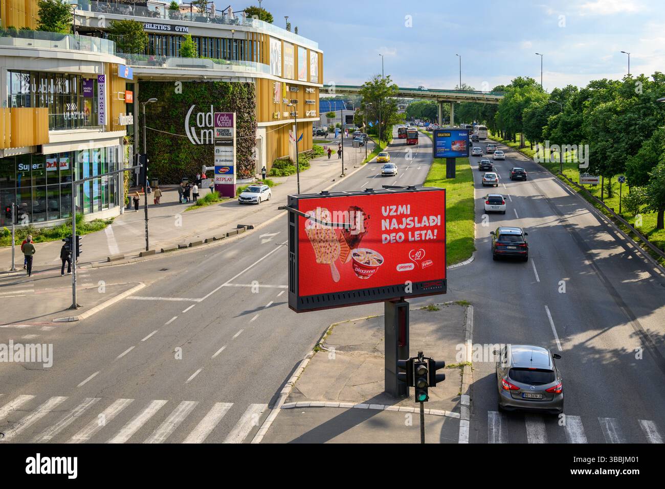 Ada Shopping Mall commercial complex with department stores, boutiques ...