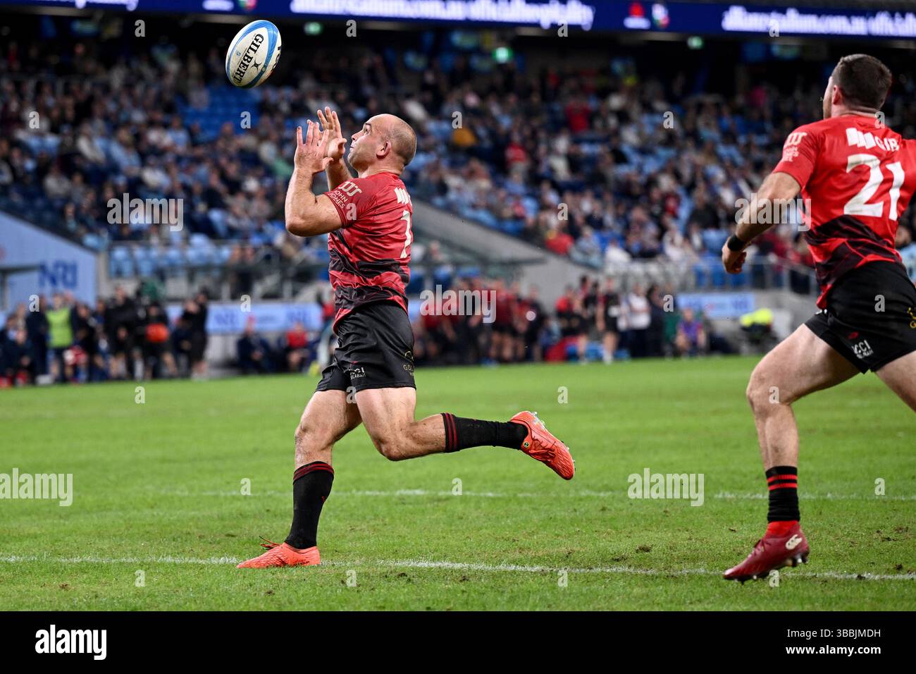Sydney, Australia. 16th May, 2025. Tom Christie of the Crusaders ...