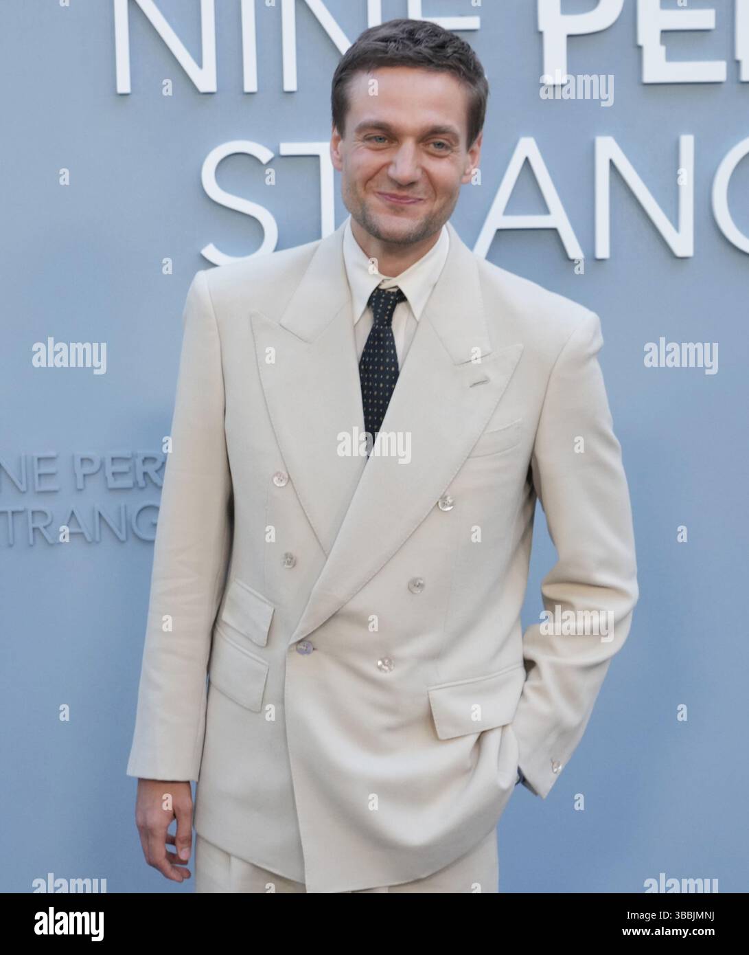 Los Angeles, USA. 15th May, 2025. Lucas Englander arrives at the Hulu's ...