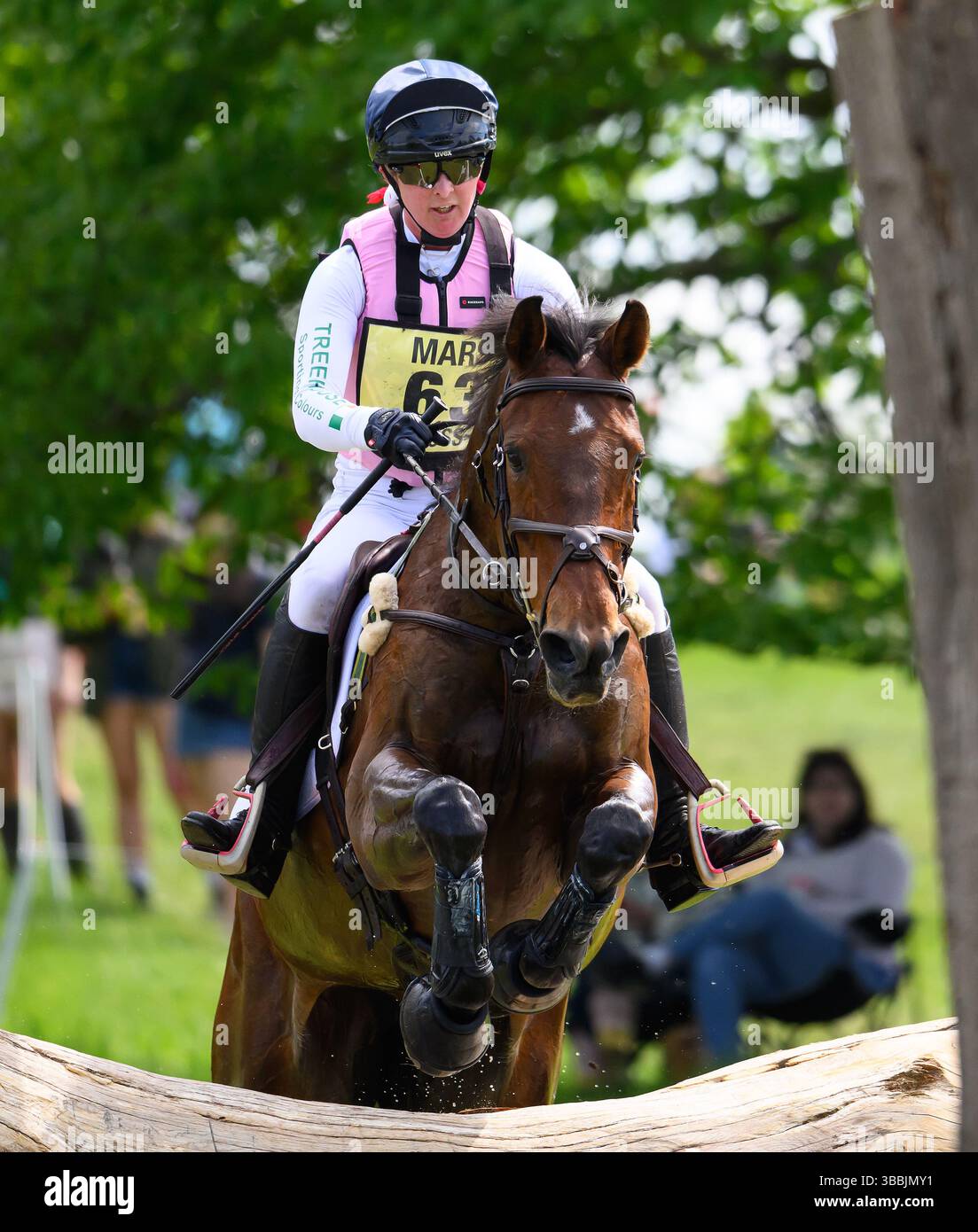 Badminton, UK. 10th May, 2025. Badminton Horse Trials - Cross Country ...