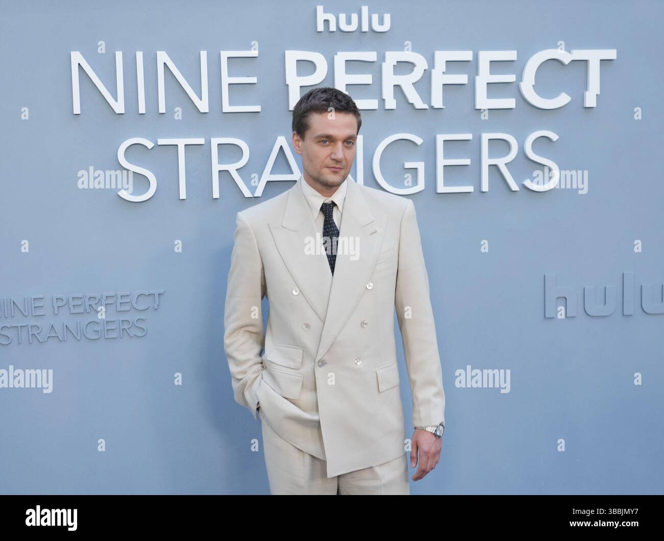 Los Angeles, USA. 15th May, 2025. Lucas Englander arrives at the Hulu's ...