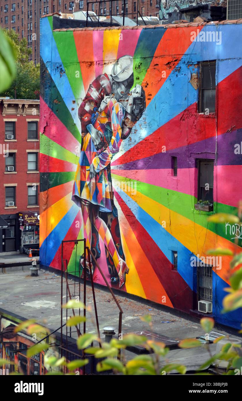 Mural reinterpretation hi-res stock photography and images - Alamy