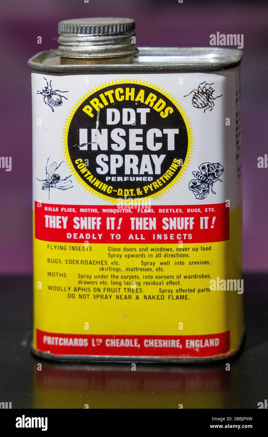 Can ddt insect spray hi-res stock photography and images - Alamy