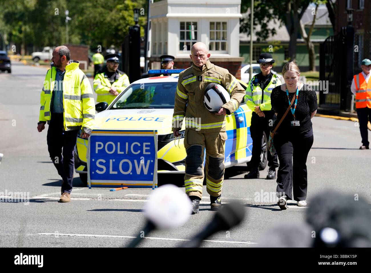 Oxfordshire Fire and Rescue Service Chief Fire Officer, Rob MacDougall ...