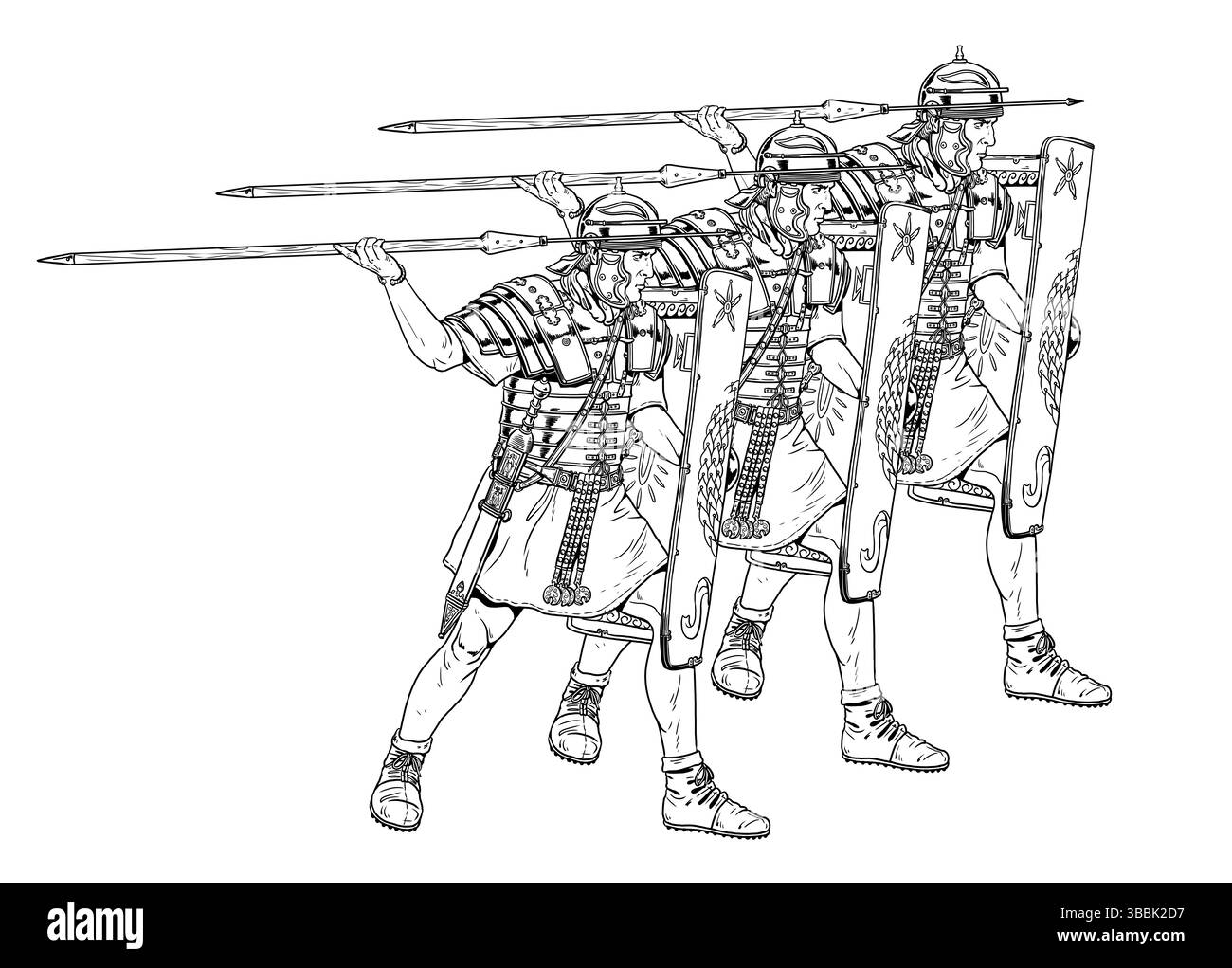 Epic battle knight warriors hi-res stock photography and images - Alamy