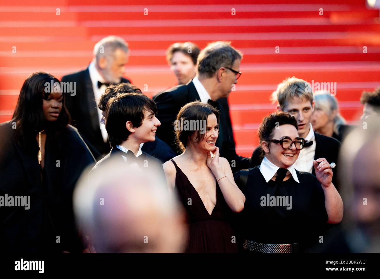 CANNES, FRANCE - MAY 15: (L-R) Solàn Machado-Graner, Jonathan Turnbull ...