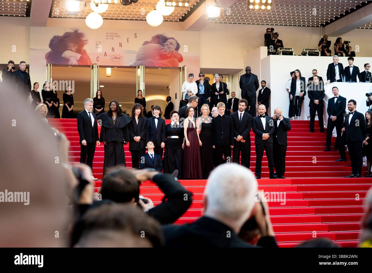 CANNES, FRANCE - MAY 15: (L-R) Solàn Machado-Graner, Jonathan Turnbull ...