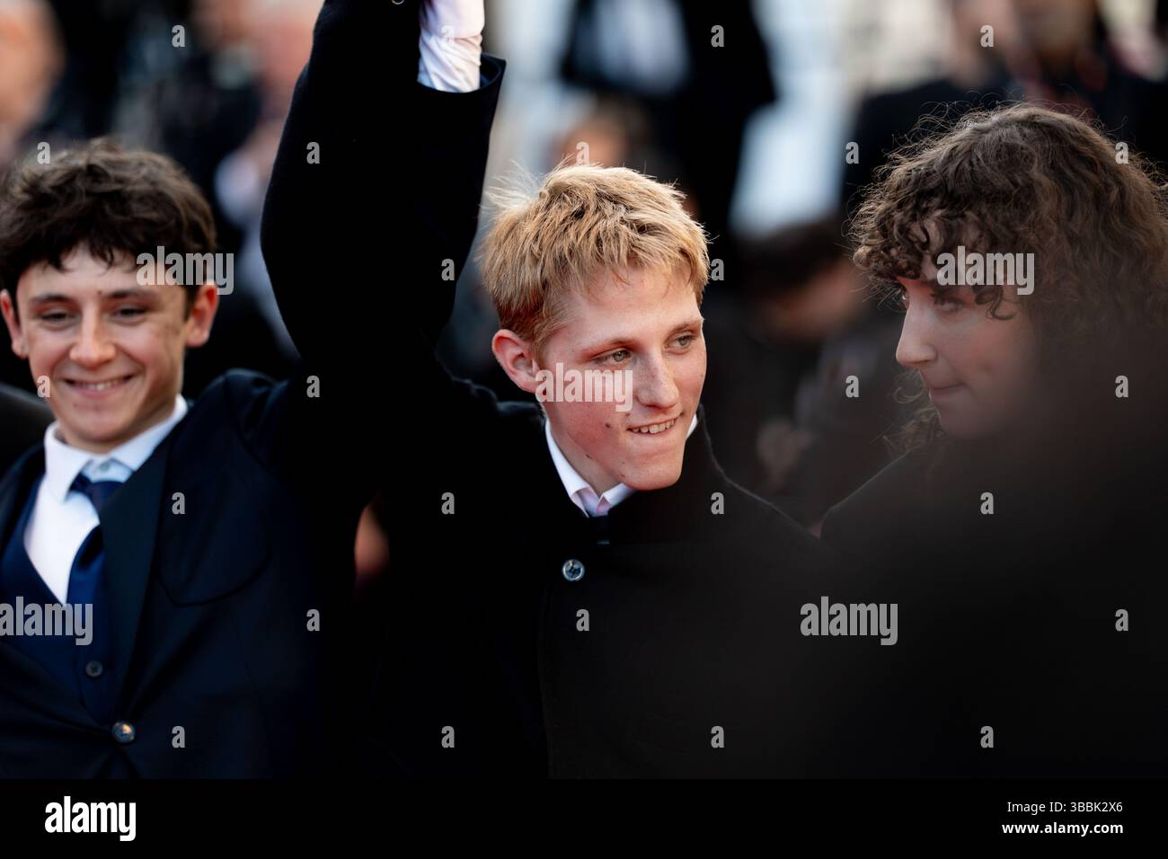 CANNES, FRANCE - MAY 15: (L-R) Solàn Machado-Graner, Jonathan Turnbull ...