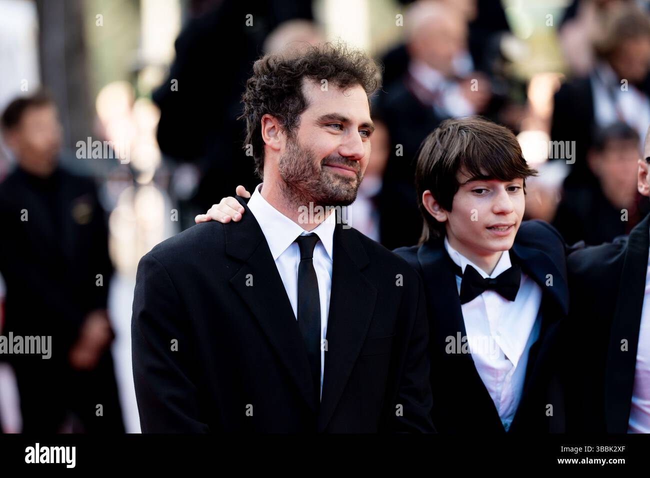 CANNES, FRANCE - MAY 15: (L-R) Solàn Machado-Graner, Jonathan Turnbull ...