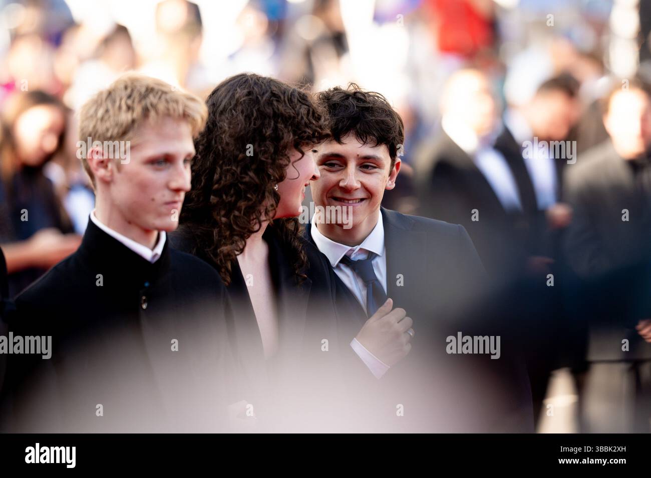 CANNES, FRANCE - MAY 15: (L-R) Solàn Machado-Graner, Jonathan Turnbull ...