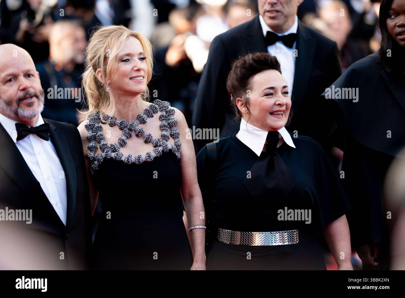 CANNES, FRANCE - MAY 15: (L-R) Solàn Machado-Graner, Jonathan Turnbull ...