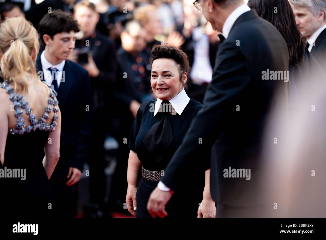 CANNES, FRANCE - MAY 15: (L-R) Solàn Machado-Graner, Jonathan Turnbull ...