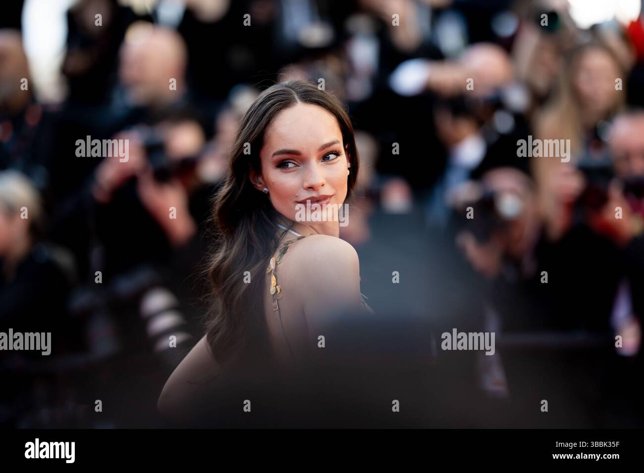 CANNES, FRANCE - MAY 15: (L-R) Solàn Machado-Graner, Jonathan Turnbull ...
