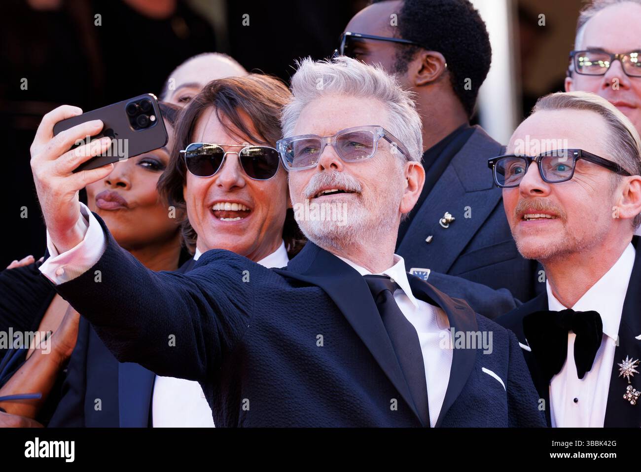 Cannes, France. 14th May, 2025. Greg Tarzan Davis, Hayley Atwell ...