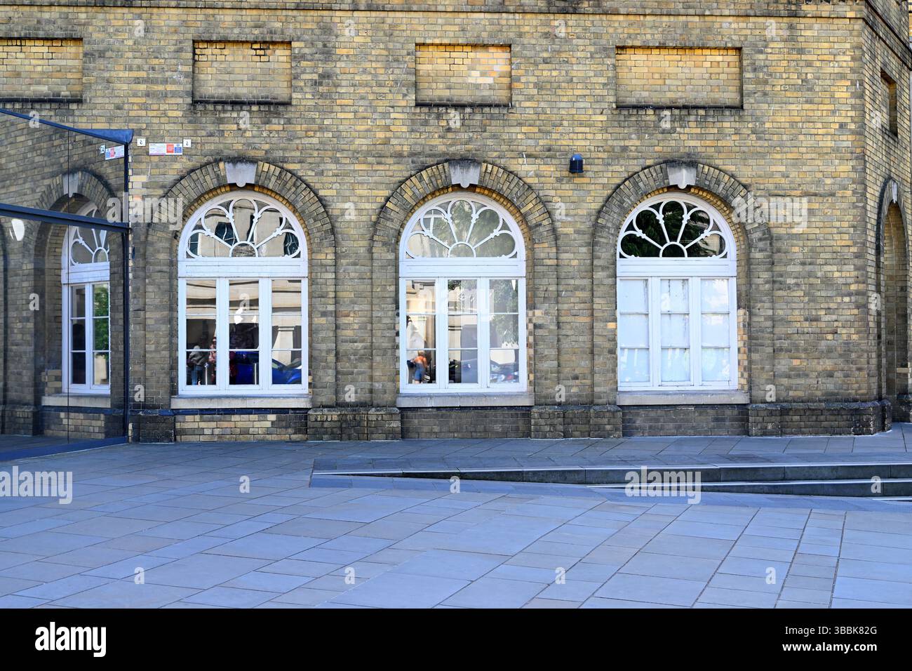 Bath Spa station detail Stock Photo - Alamy