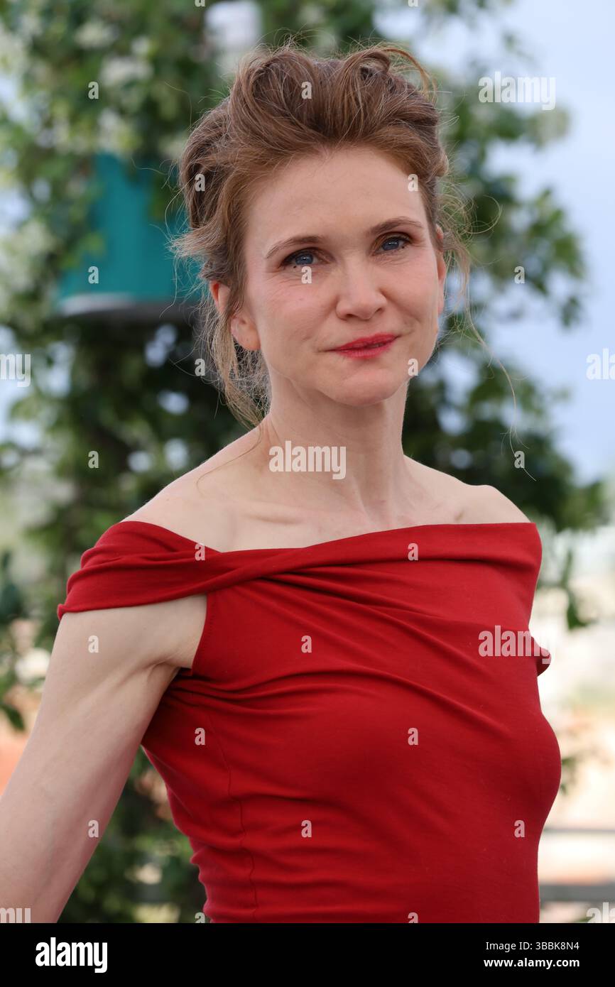 Cannes, France. 16th May, 2025. Lisa Hagmeister at the Amrum film photo ...