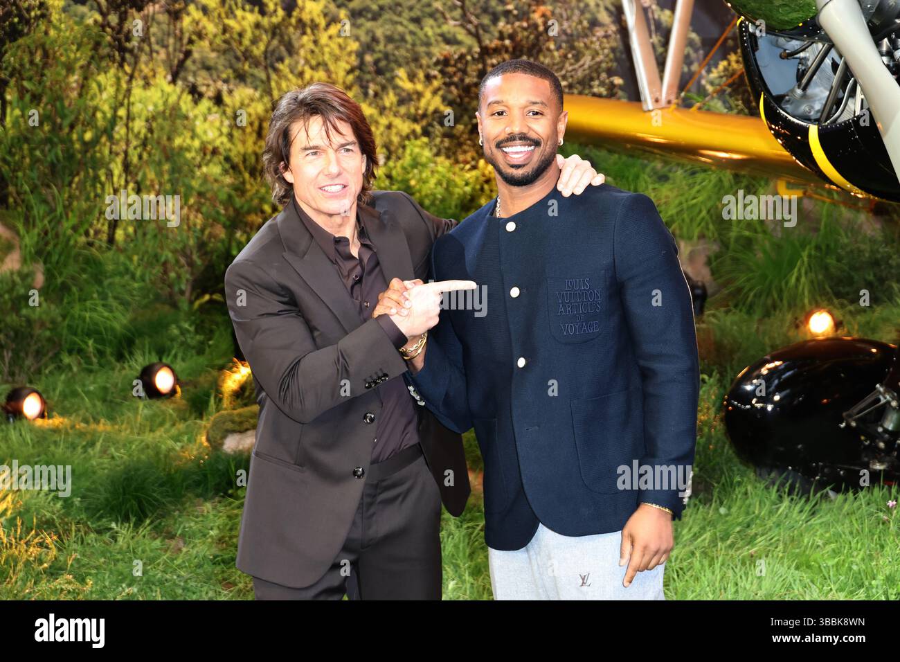 Tom Cruise and Michael B. Jordan, Mission: Impossible - The Final ...
