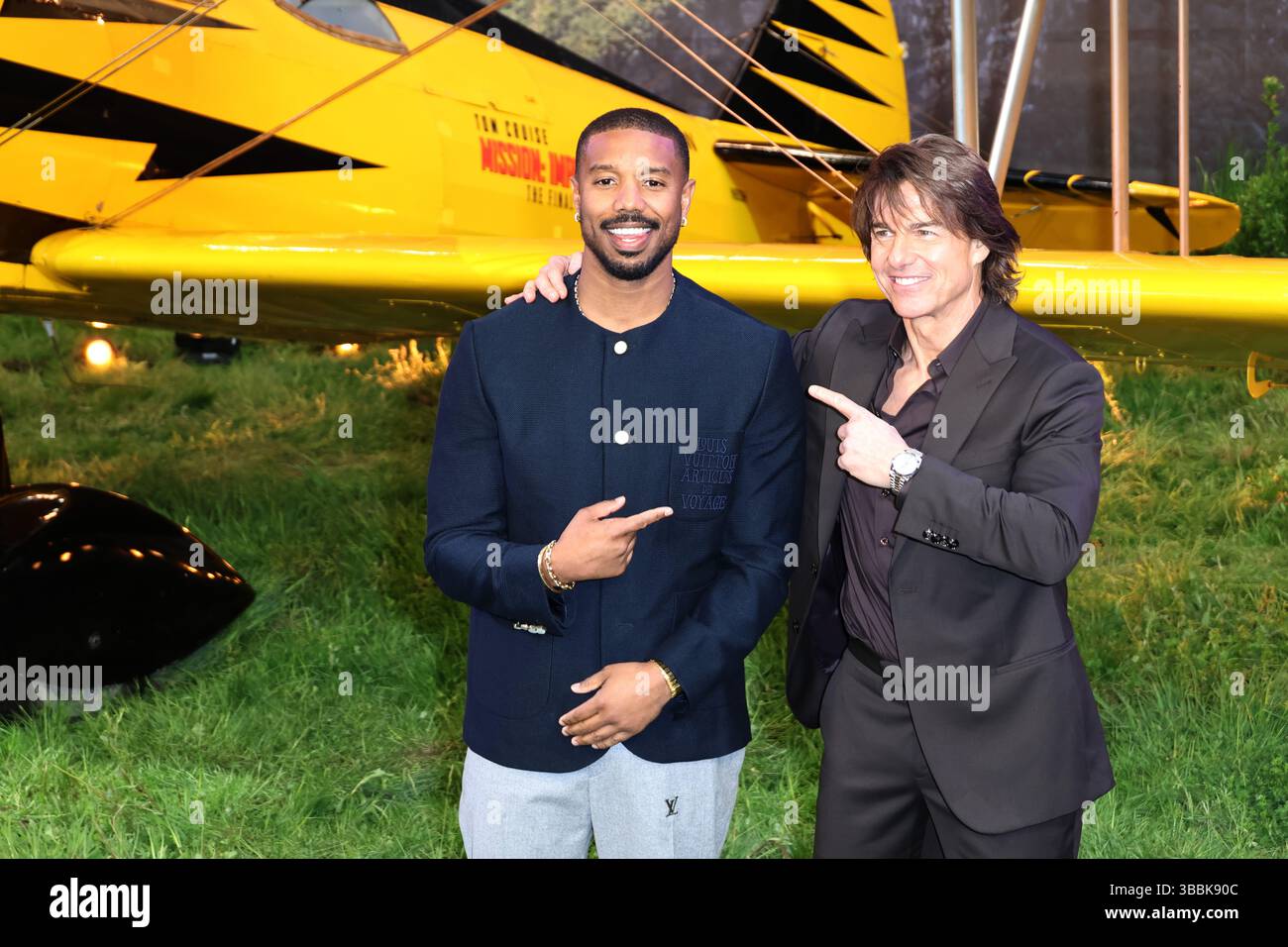 Tom Cruise and Michael B. Jordan, Mission: Impossible - The Final ...