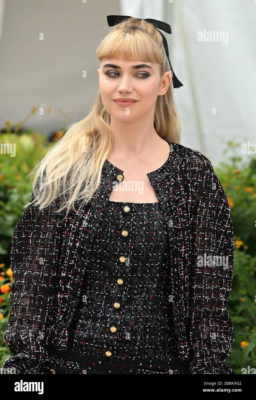 Cannes, France. 16th May, 2025. British actress Imogen Poots attends a ...