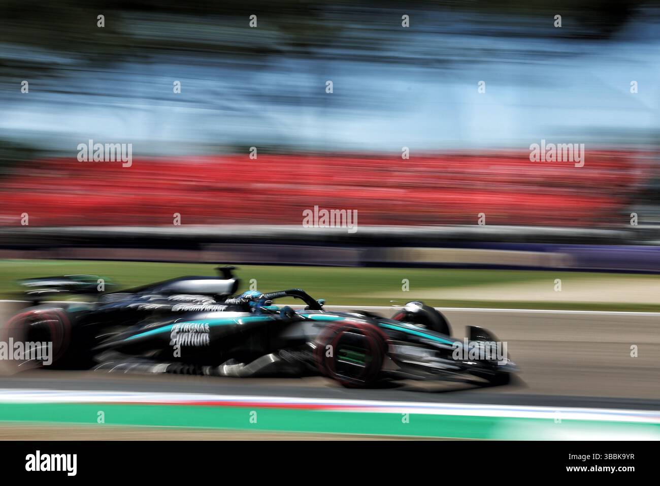 Imola, Italy. 16th May, 2025. George Russell (GBR) Mercedes AMG F1 W16. 16.05.2025. Formula 1 ...