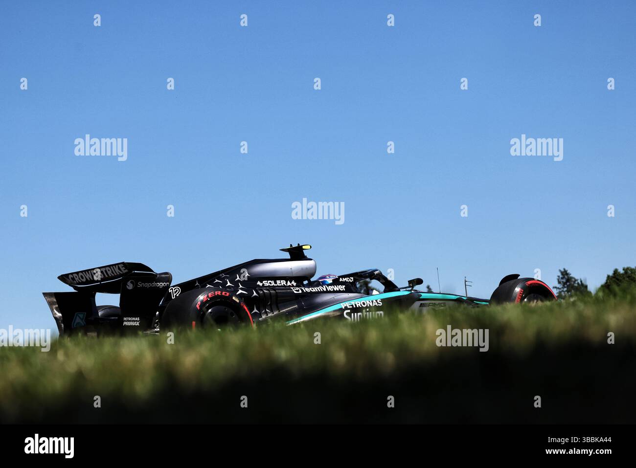 Imola, Italy. 16th May, 2025. Andrea Kimi Antonelli (ITA) Mercedes AMG F1 W16. 16.05.2025 ...
