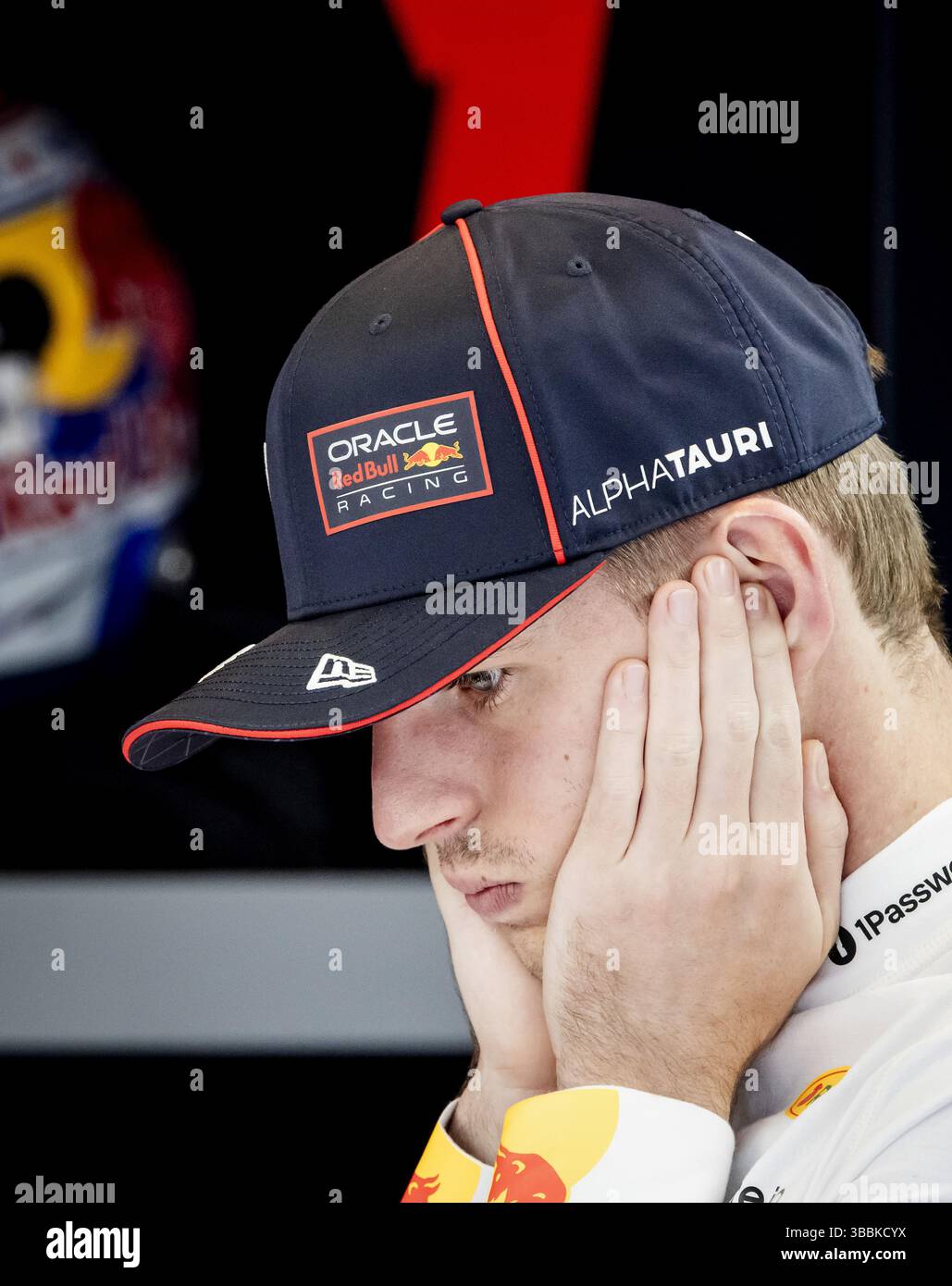 IMOLA - Max Verstappen (Red Bull Racing) prior to the first free ...