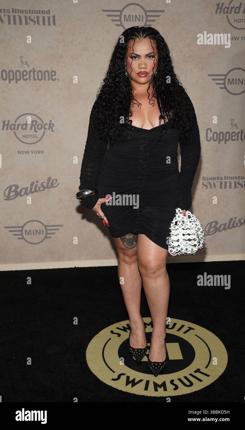 Ny. 15th May, 2025. Parris Goebel at arrivals for Sports Illustrated ...