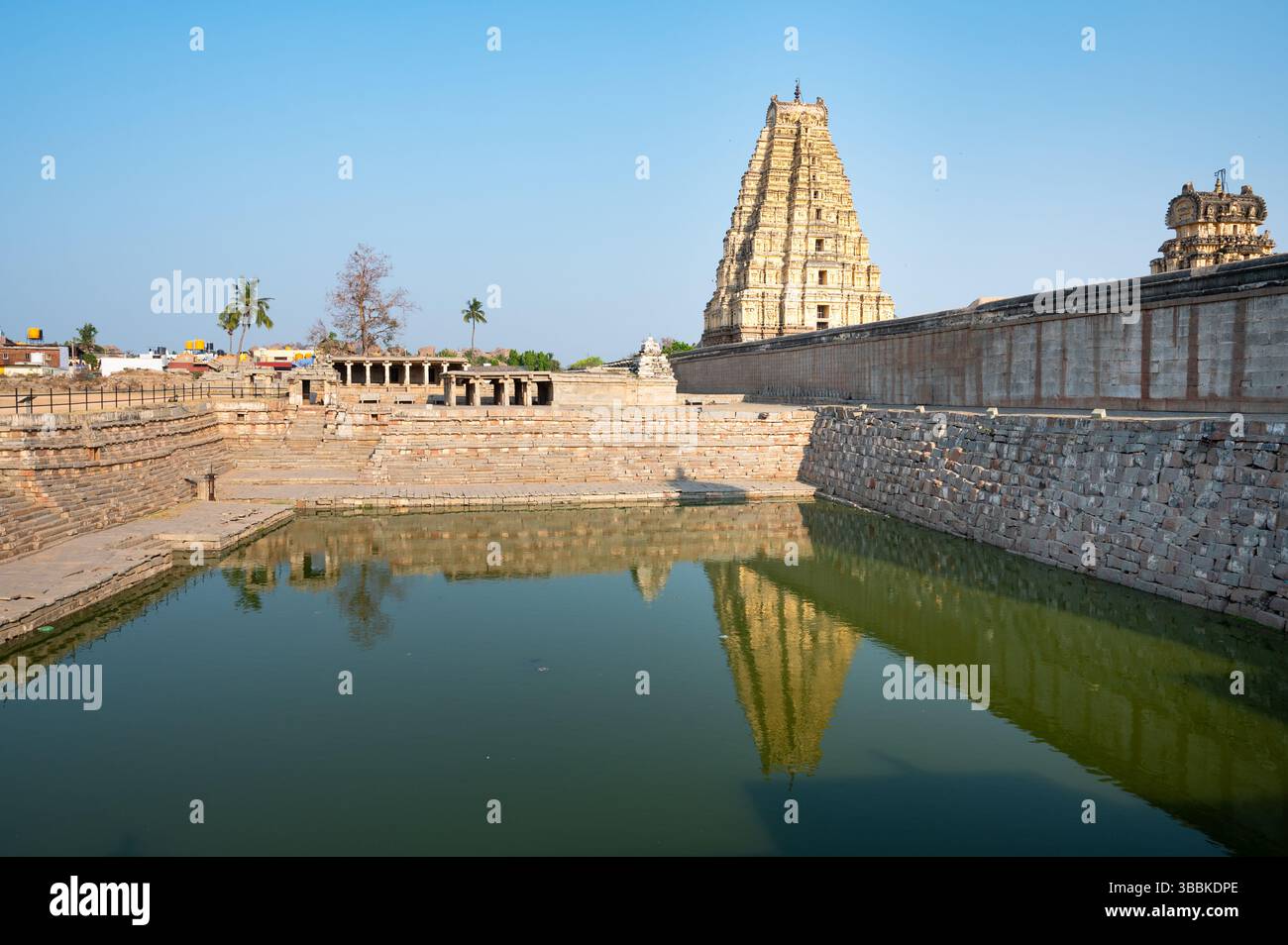 Virupaksha temple in Hampi, South India, historic monument of the ...
