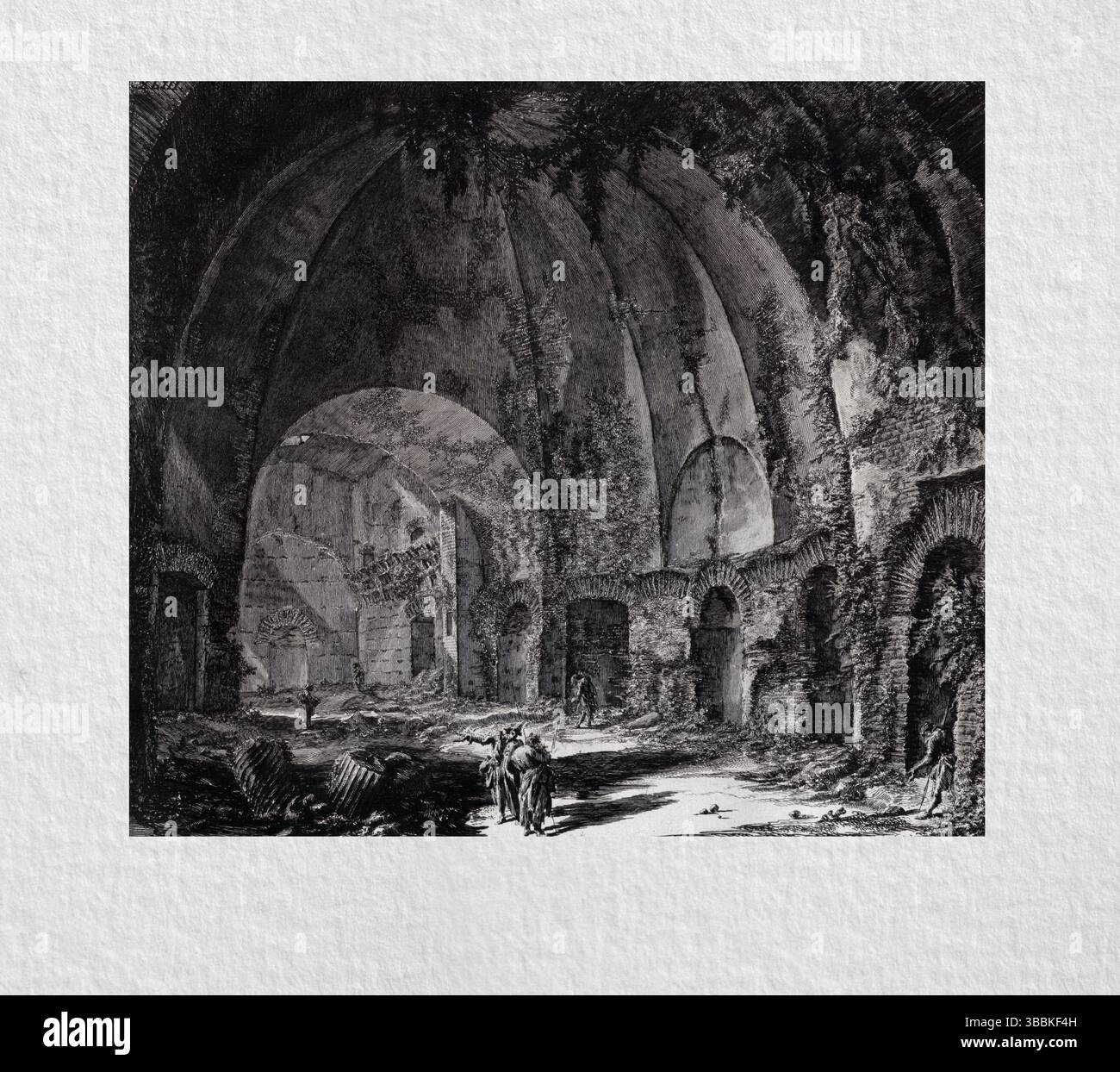 Baths of sallust interior hi-res stock photography and images - Alamy